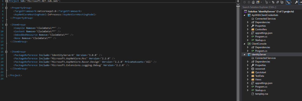 Digitteck | IdentityServer | Part 6 - Protecting Api - Client ...
